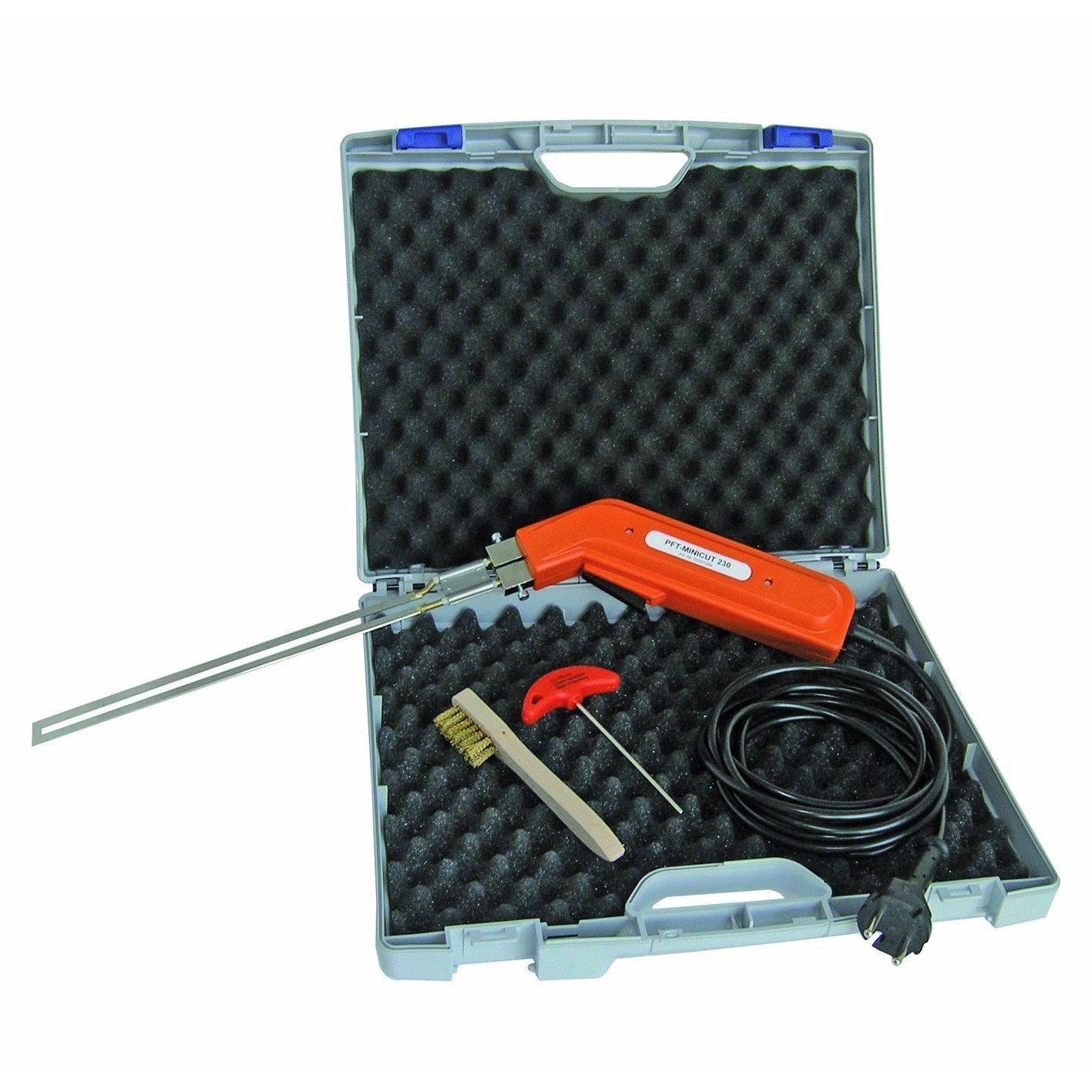 PFT MINICUT 230, 230 V, 1 Ph, 50 Hz inklusive Transportkoffer
