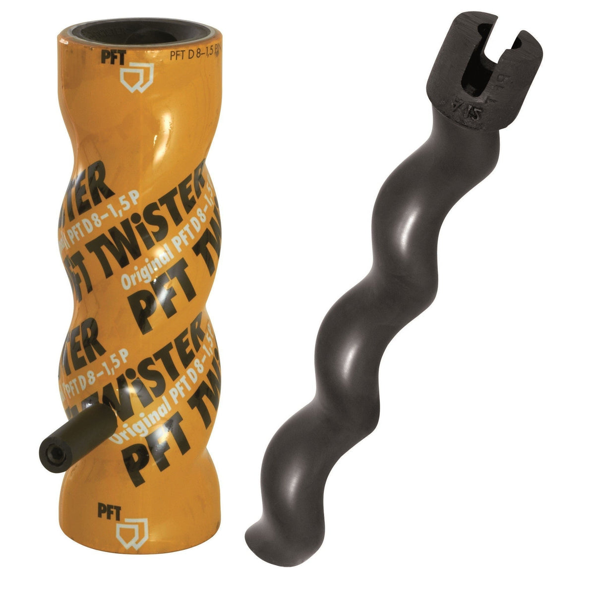 PFT Stator und Rotor Set TWISTER D 8-1,5 PIN, rechtsdrehend – PFT-Profi.de